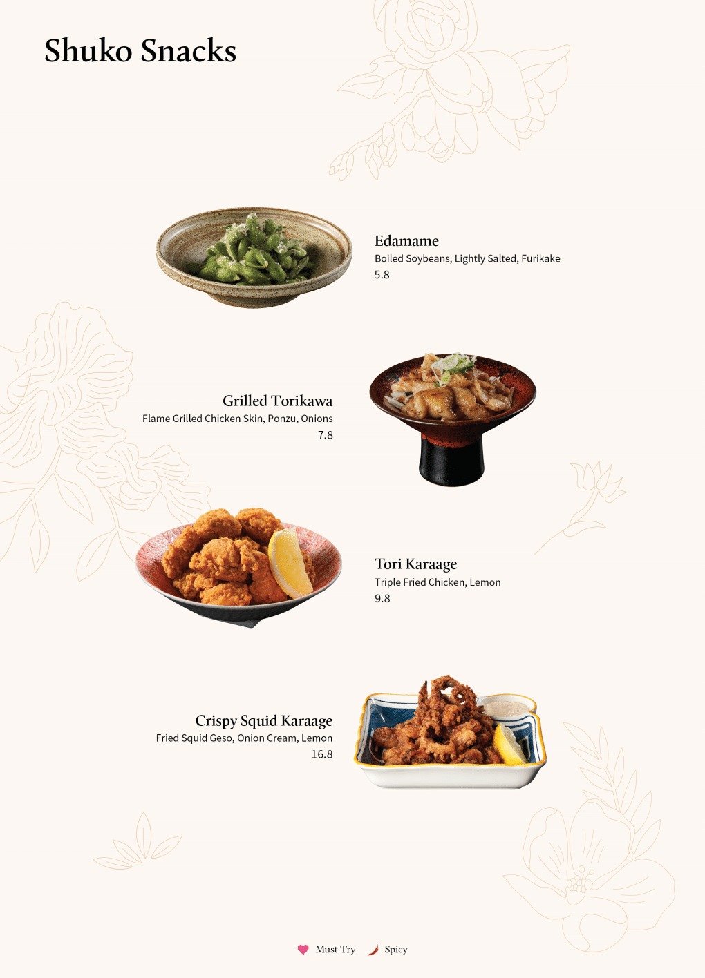 Omote Menu Singapore Price list 2023 - Singapore Restaurant Menu ...