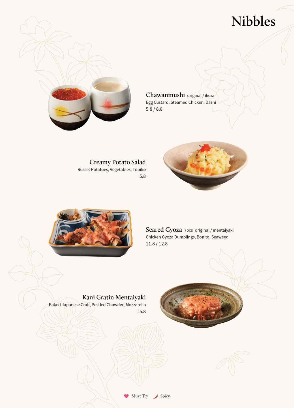 Omote Menu Singapore Price list 2023 - Singapore Restaurant Menu ...
