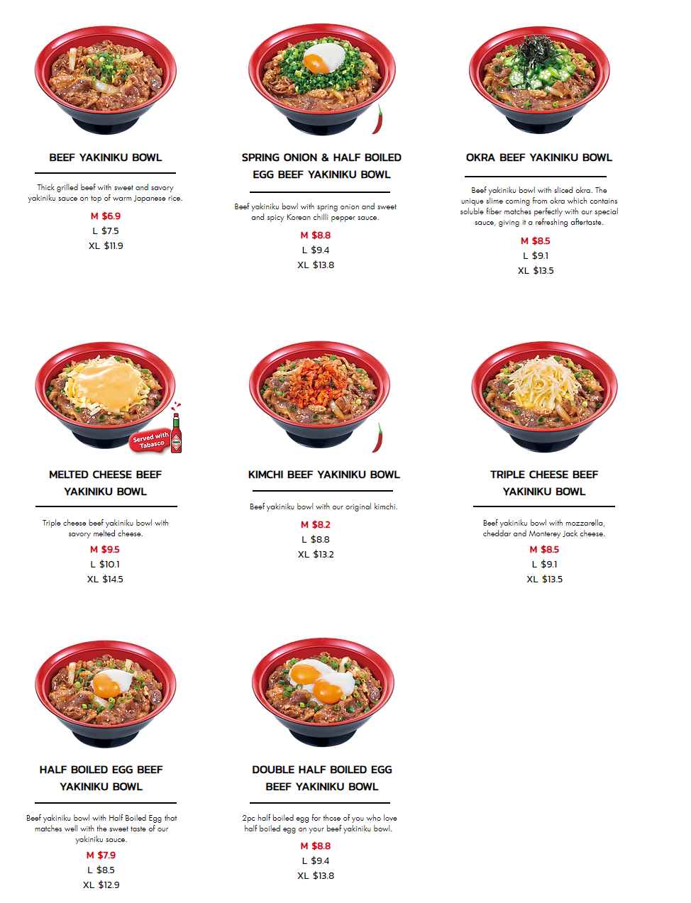 Sukiya Singapore Menu & Price 2023 - Singapore Restaurant Menu Promotions & Deals